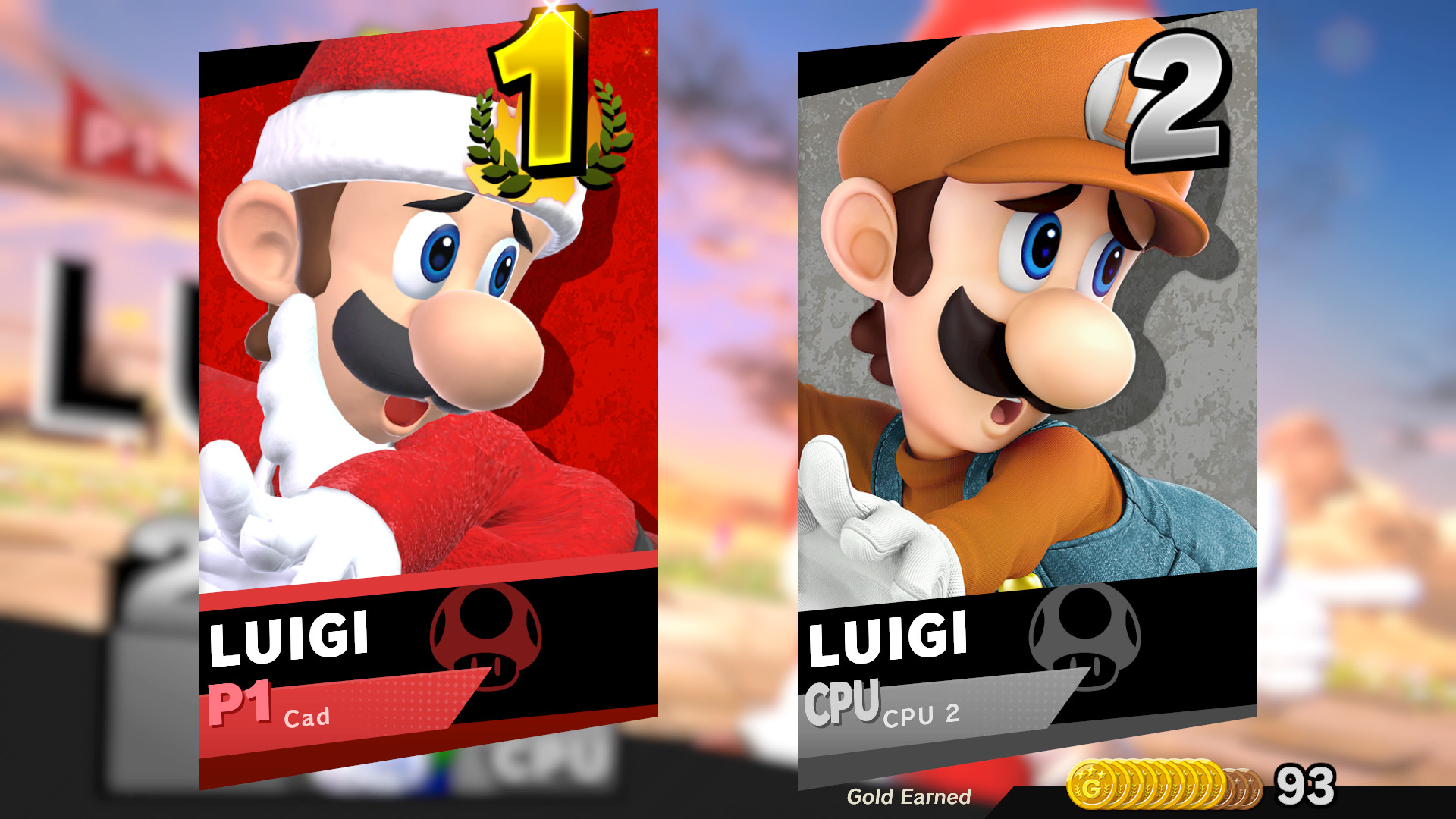 Santa Luigi Mod for Super Smash Bros. Ultimate | SSBU Mods