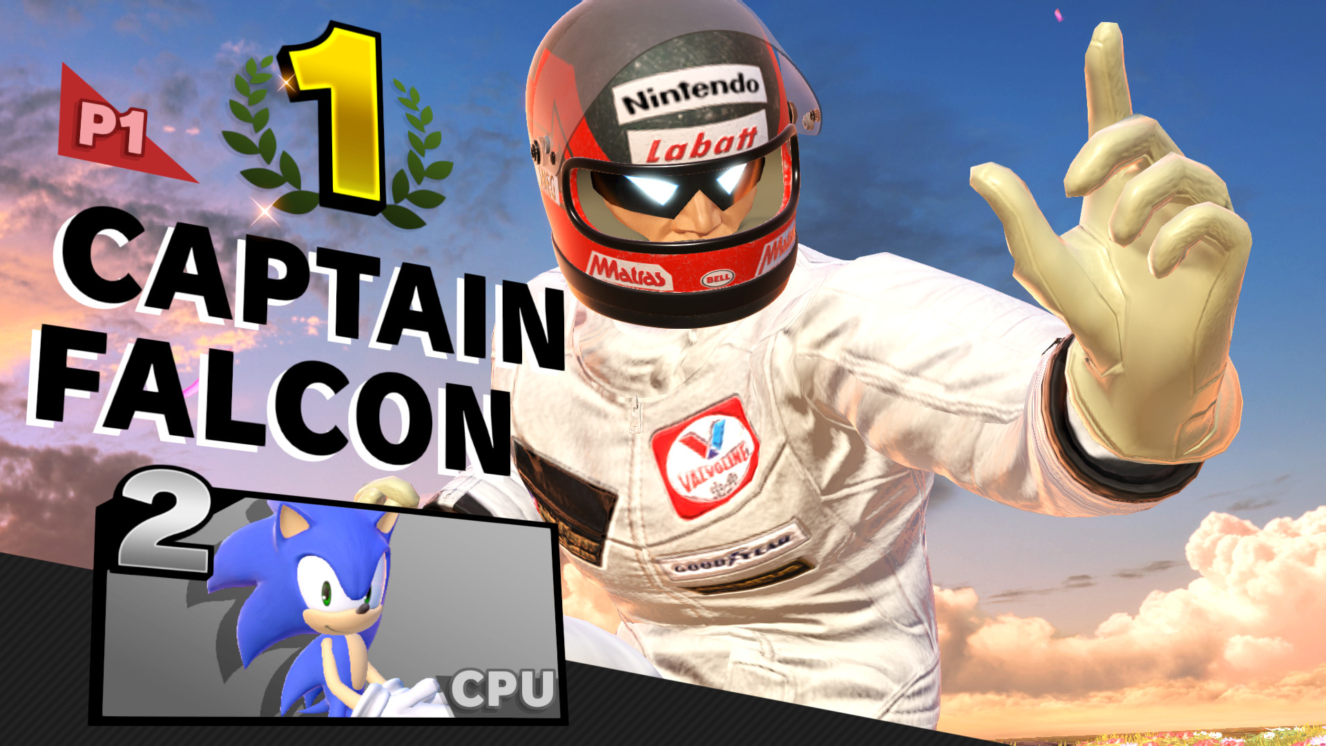 80s F1 Captain Falcon Mod for Super Smash Bros. Ultimate | SSBU Mods