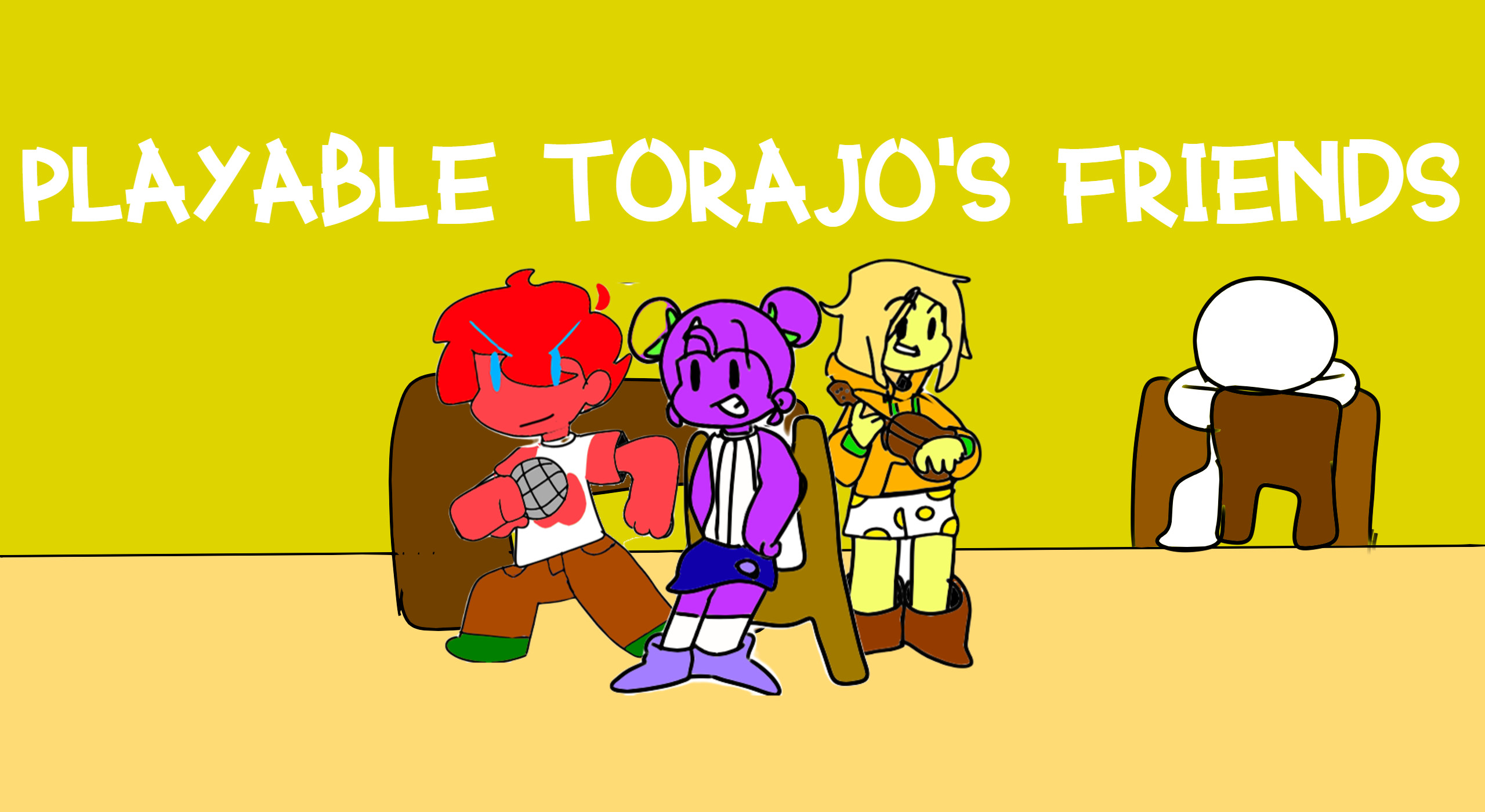 Playable Torajo's Friends Mod for Friday Night Funkin' | FNF Mods