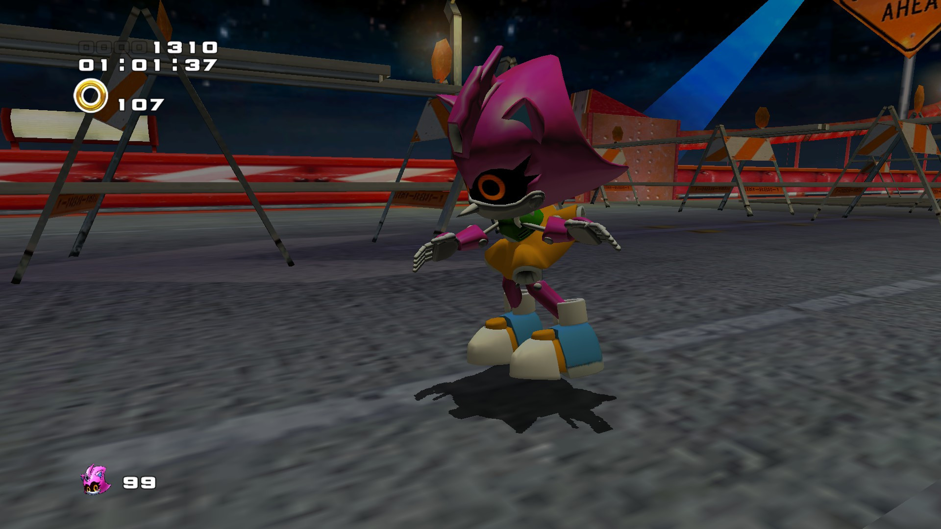 Metal Amy (Superstars) Mod for Sonic Adventure 2 | SA2 Mods