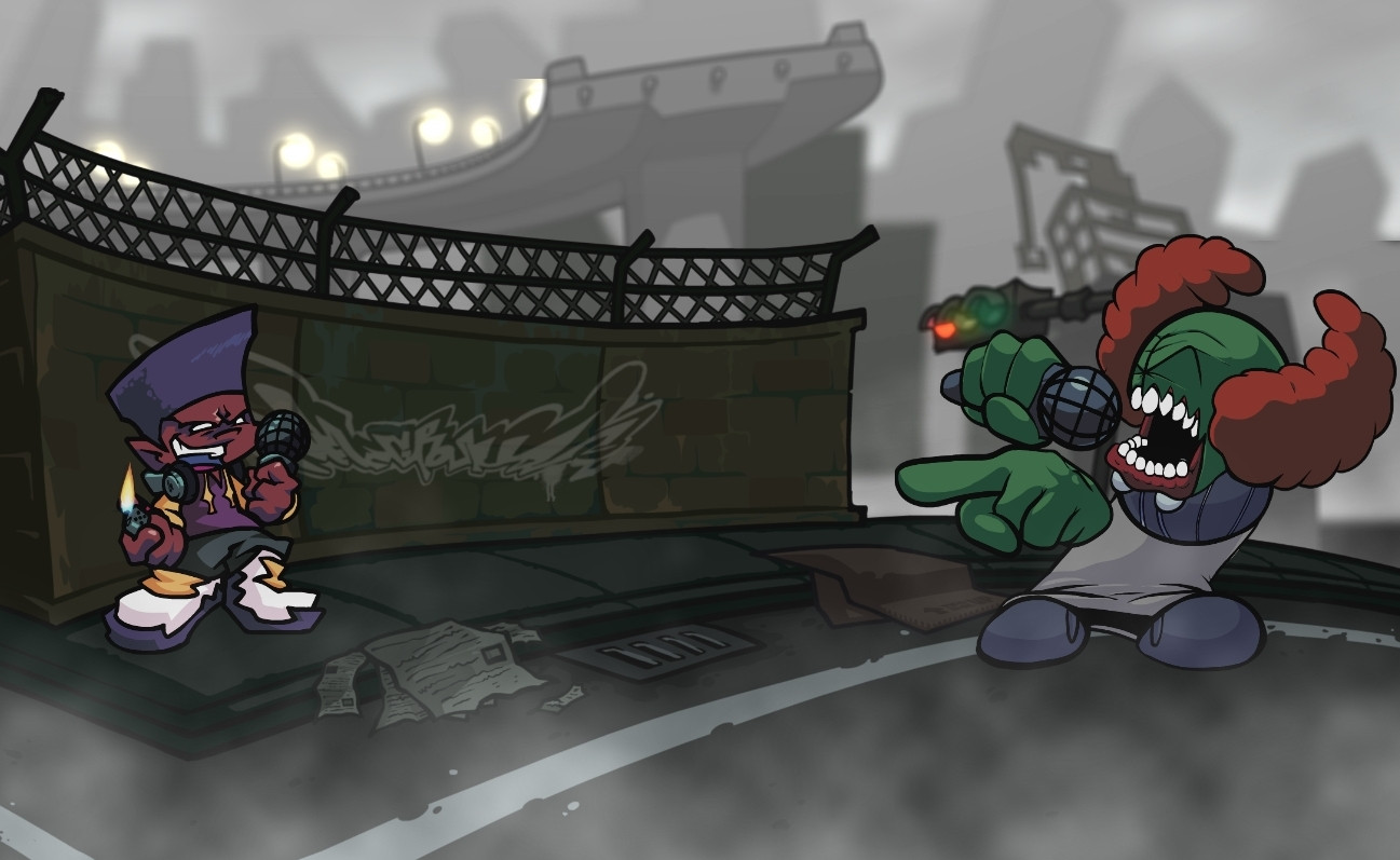 Darnell BF Mix But Tricky Sings It Mod for Friday Night Funkin' | FNF Mods