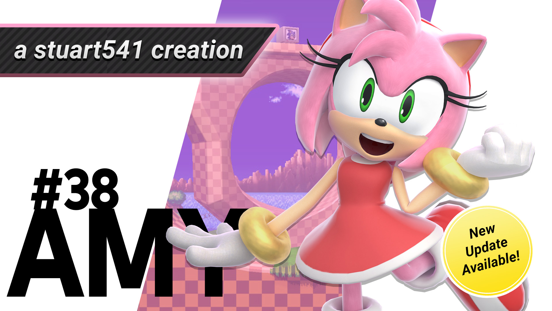 Amy Rose (stuart541 version) Mod for Super Smash Bros. Ultimate | SSBU Mods