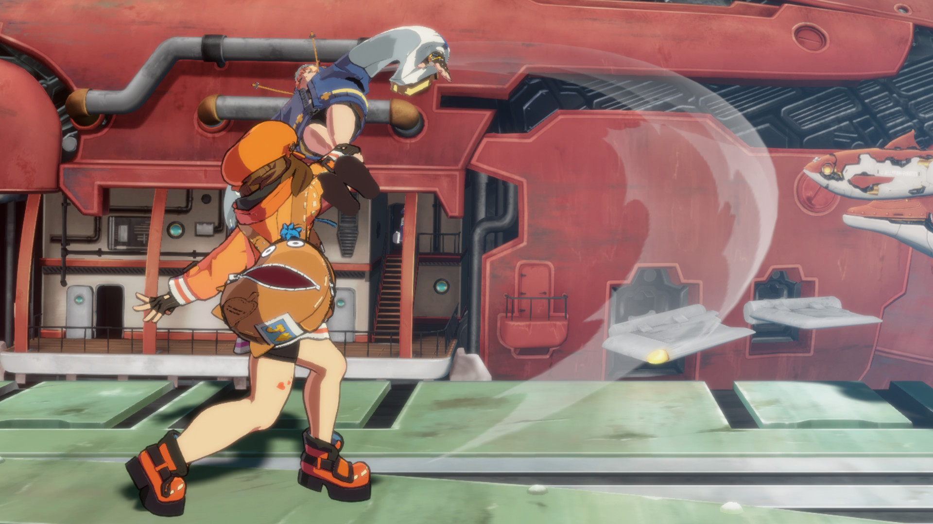 bridget as may's anchor (lore accurate mayburi) Mod for GUILTY GEAR ...