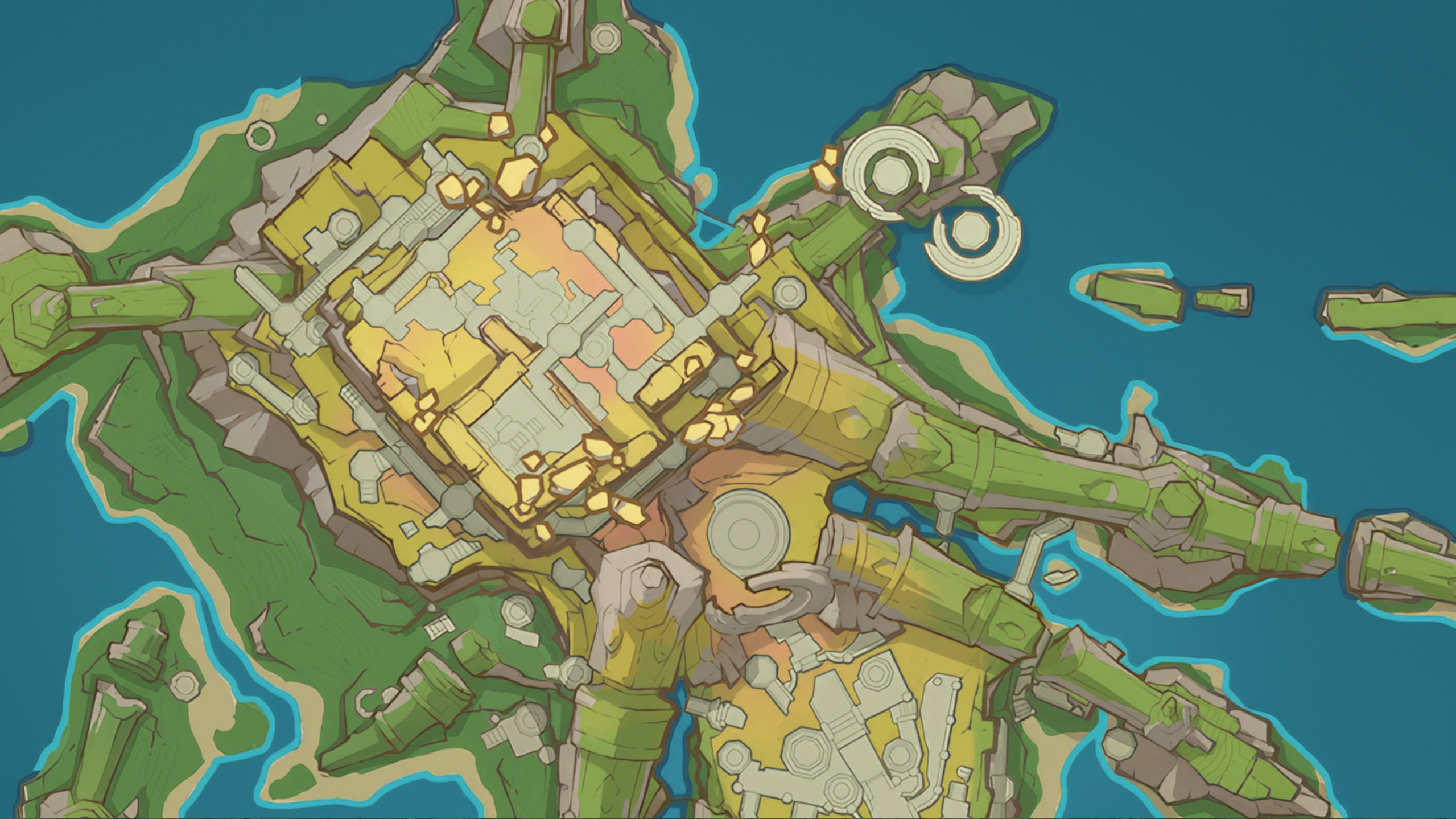 Luna VI HD Map Mod for Genshin Impact | GI Mods