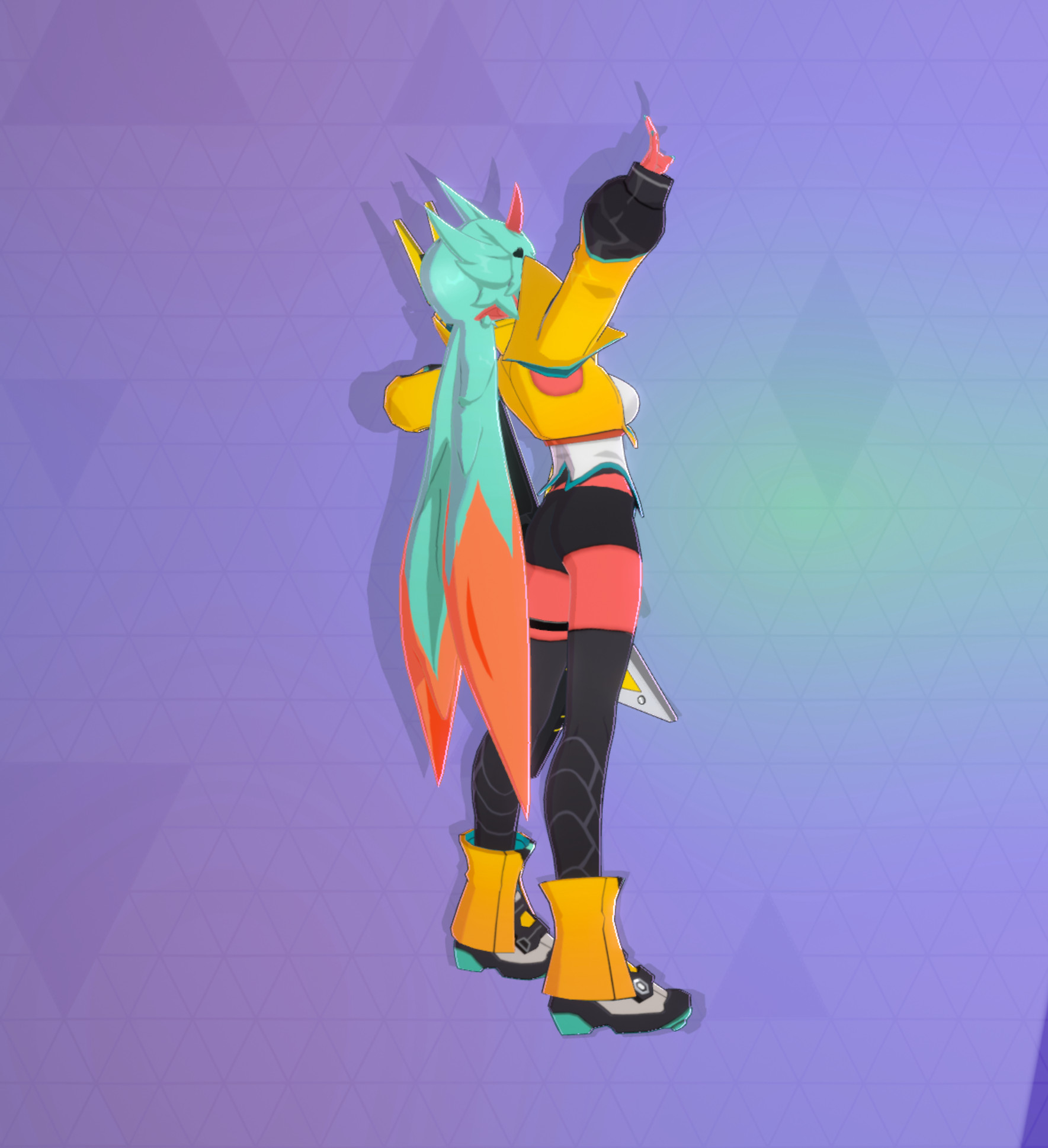 Skirtless Vyce Mod for Omega Strikers | OS Mods