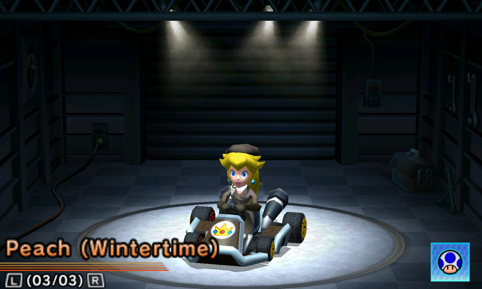 Peach (Wintertime) in MK7 Mod for Mario Kart 7 | MK7 Mods