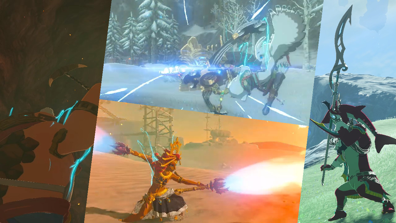 Swap Sage Weapons Mod for The Legend of Zelda: Tears of the Kingdom ...