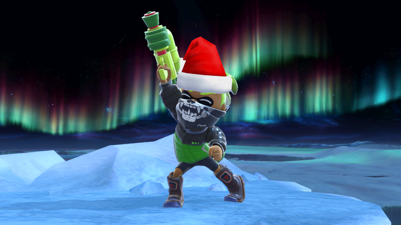 Xmas Inkling! (Santa Hat) Mod for Super Smash Bros. Ultimate | SSBU Mods