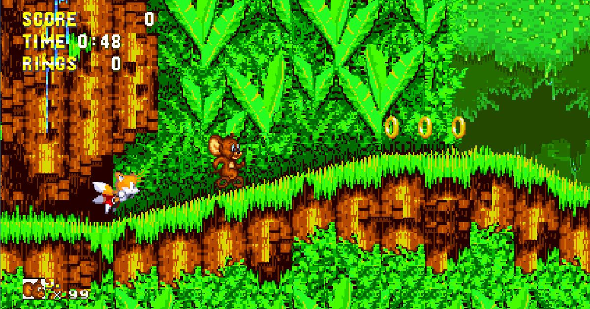 Jerry the mouse Mod for Sonic 3 A.I.R. | S3AIR Mods