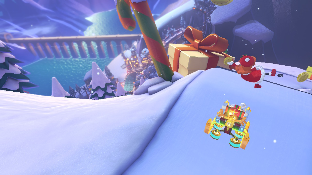 Daisy Holiday Cheer (With Tour Animations) Mod for Mario Kart 8 Deluxe ...