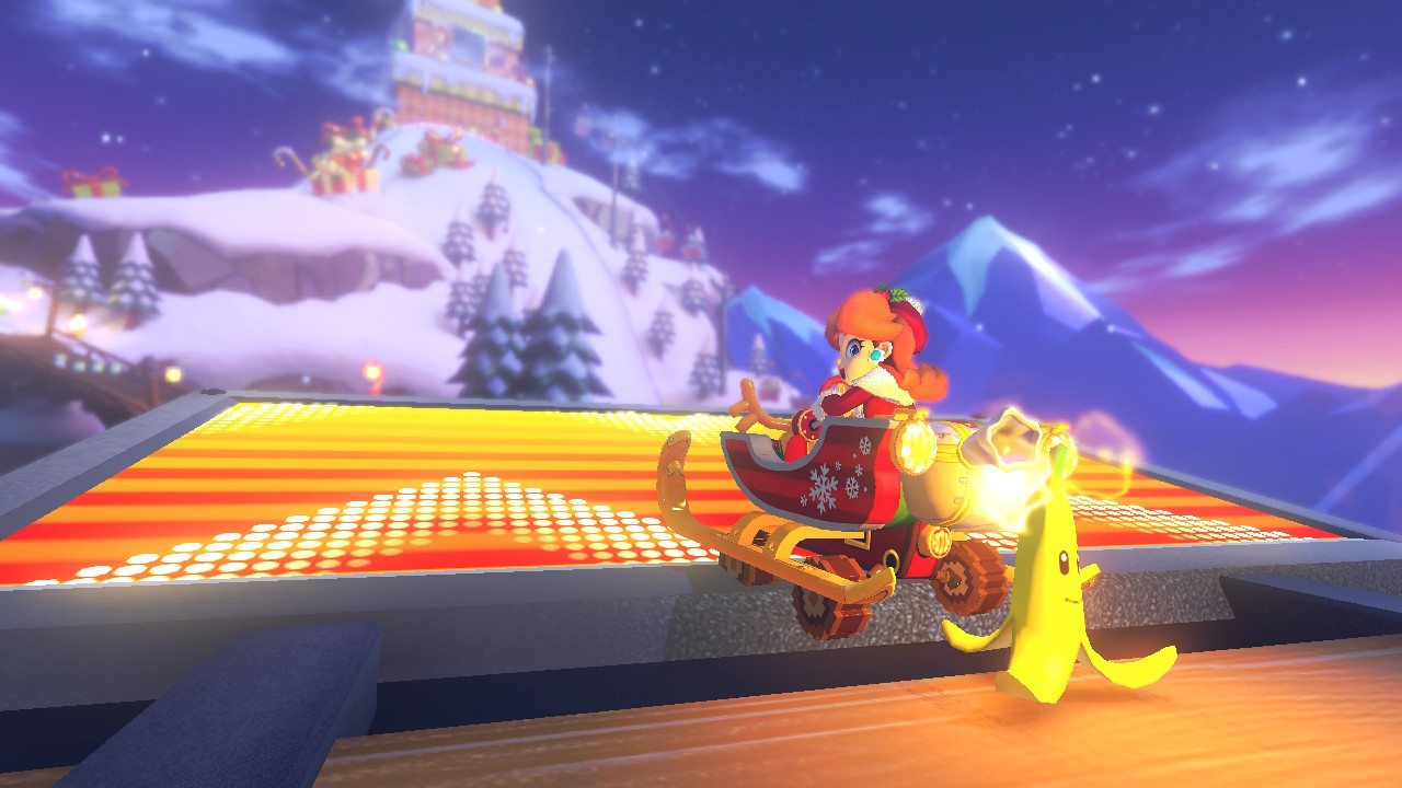 Daisy Holiday Cheer (With Tour Animations) Mod for Mario Kart 8 Deluxe ...
