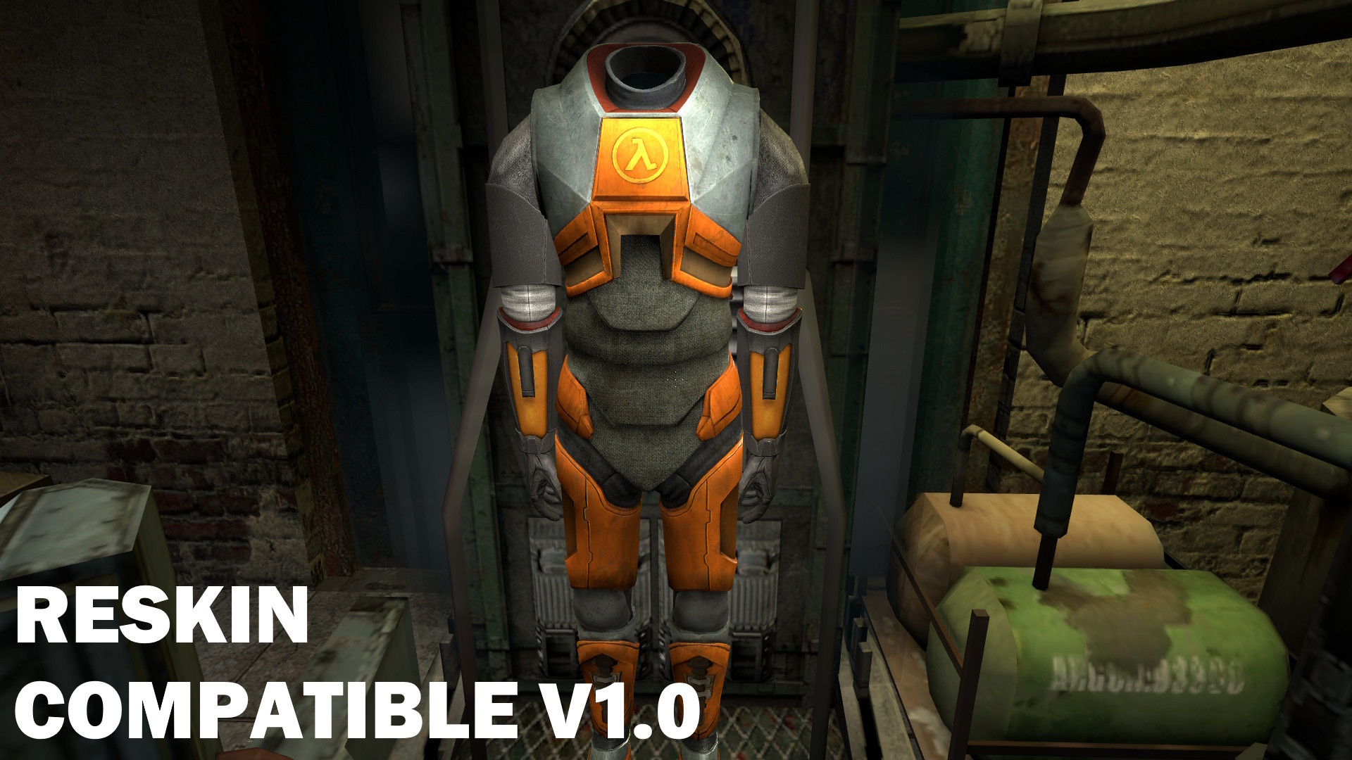 HEV Suit v2.0 with Fewes' arms Mod for Half-Life 2 | HL2 Mods