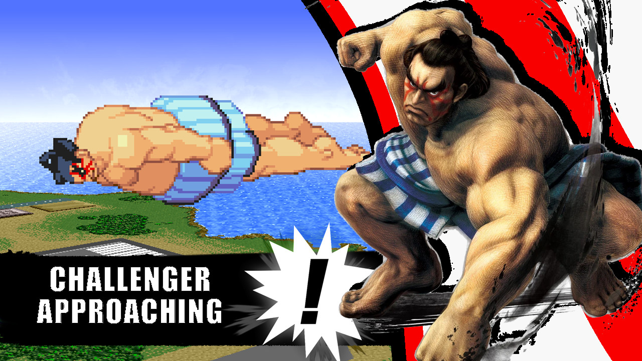 Edmond Honda (Street Fighter) (CMC+v8/SSBC 9.5) Mod for Super Smash ...