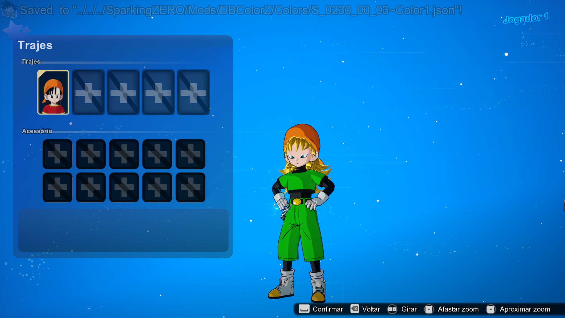 Pan Super Saiyaman (DBColorZ) Mod for Dragon Ball: Sparking! ZERO ...