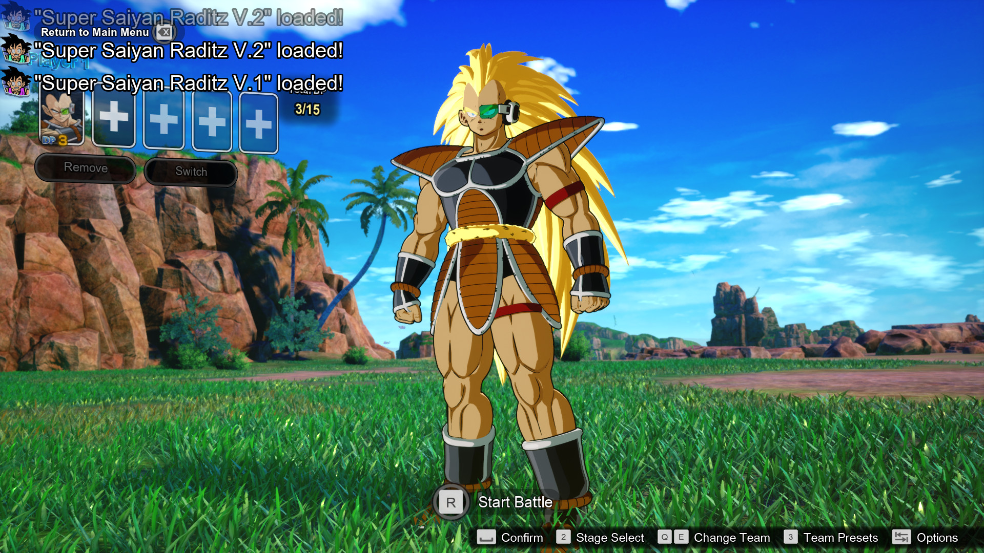 Super Saiyan Raditz (DBColorZ) Mod for Dragon Ball: Sparking! ZERO ...