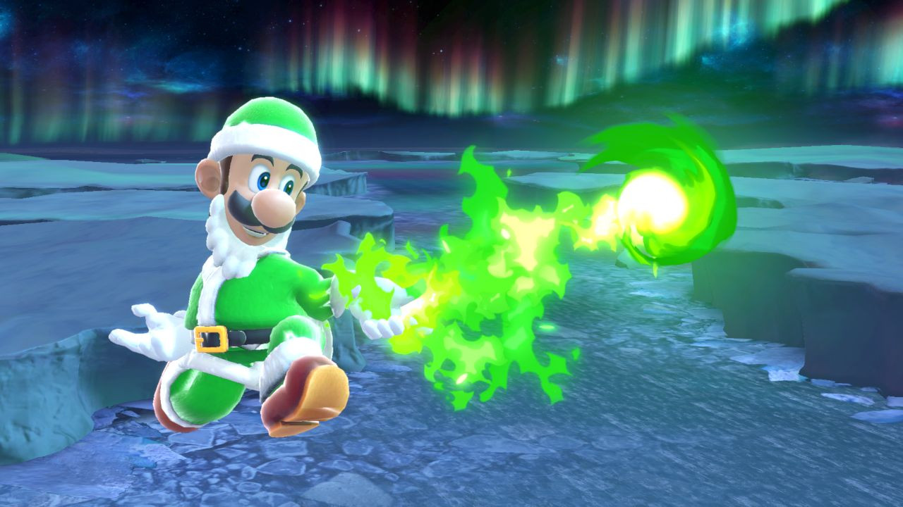 Santa Luigi Mod for Super Smash Bros. Ultimate | SSBU Mods