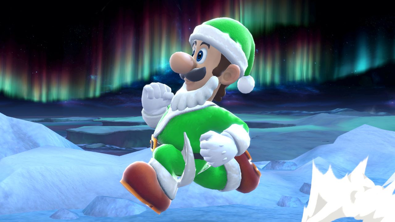 Santa Luigi Mod for Super Smash Bros. Ultimate | SSBU Mods
