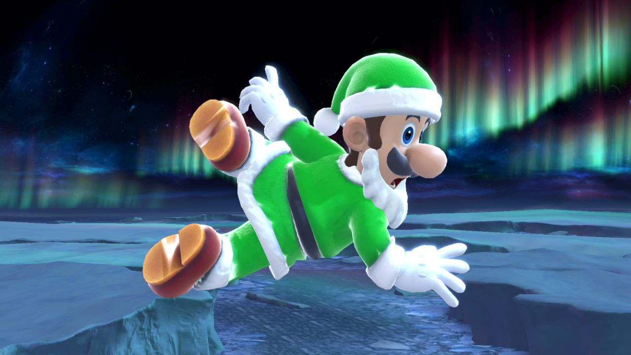 Santa Luigi Mod for Super Smash Bros. Ultimate | SSBU Mods