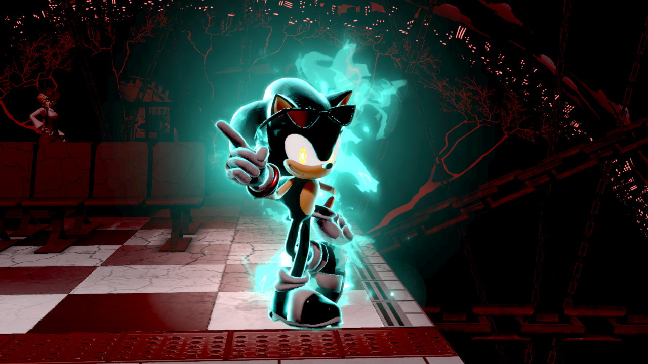 Shadowed's Red SA1 Sonic Retexture Mod for Super Smash Bros. Ultimate ...