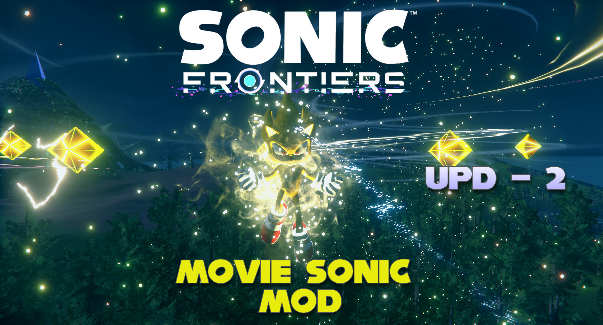 Movie Sonic Mod (SUPER UPD) Mod for Sonic Frontiers | Frontiers Mods