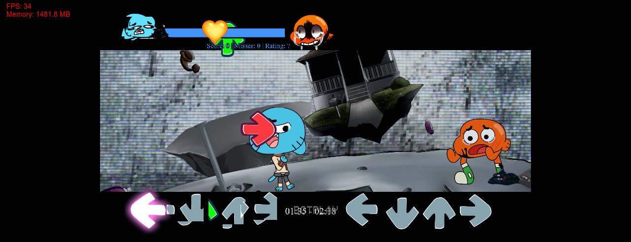 Forgotten World v4 Mod for Friday Night Funkin' | FNF Mods