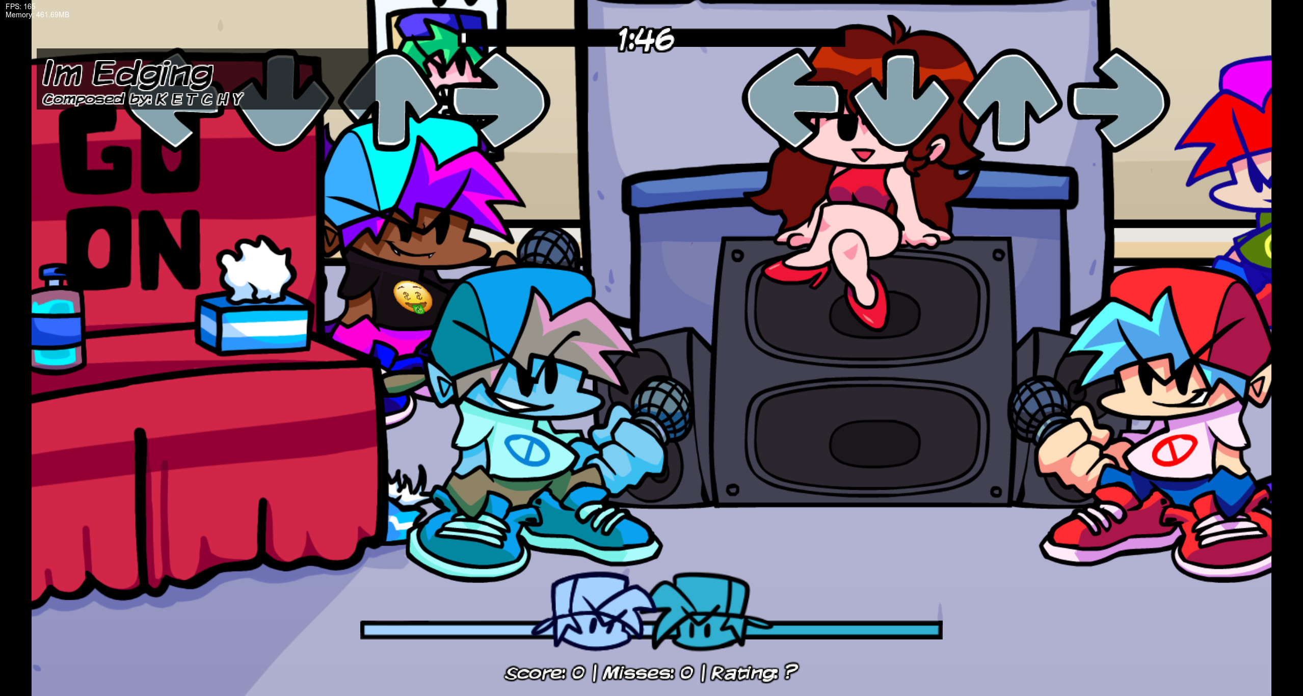 VS Goon Gang V1 Mod for Friday Night Funkin' | FNF Mods