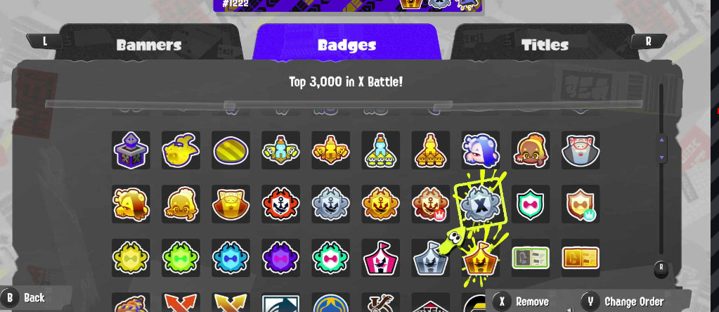 fake top 500 badge Mod for Splatoon 3 | Splatoon 3 Mods