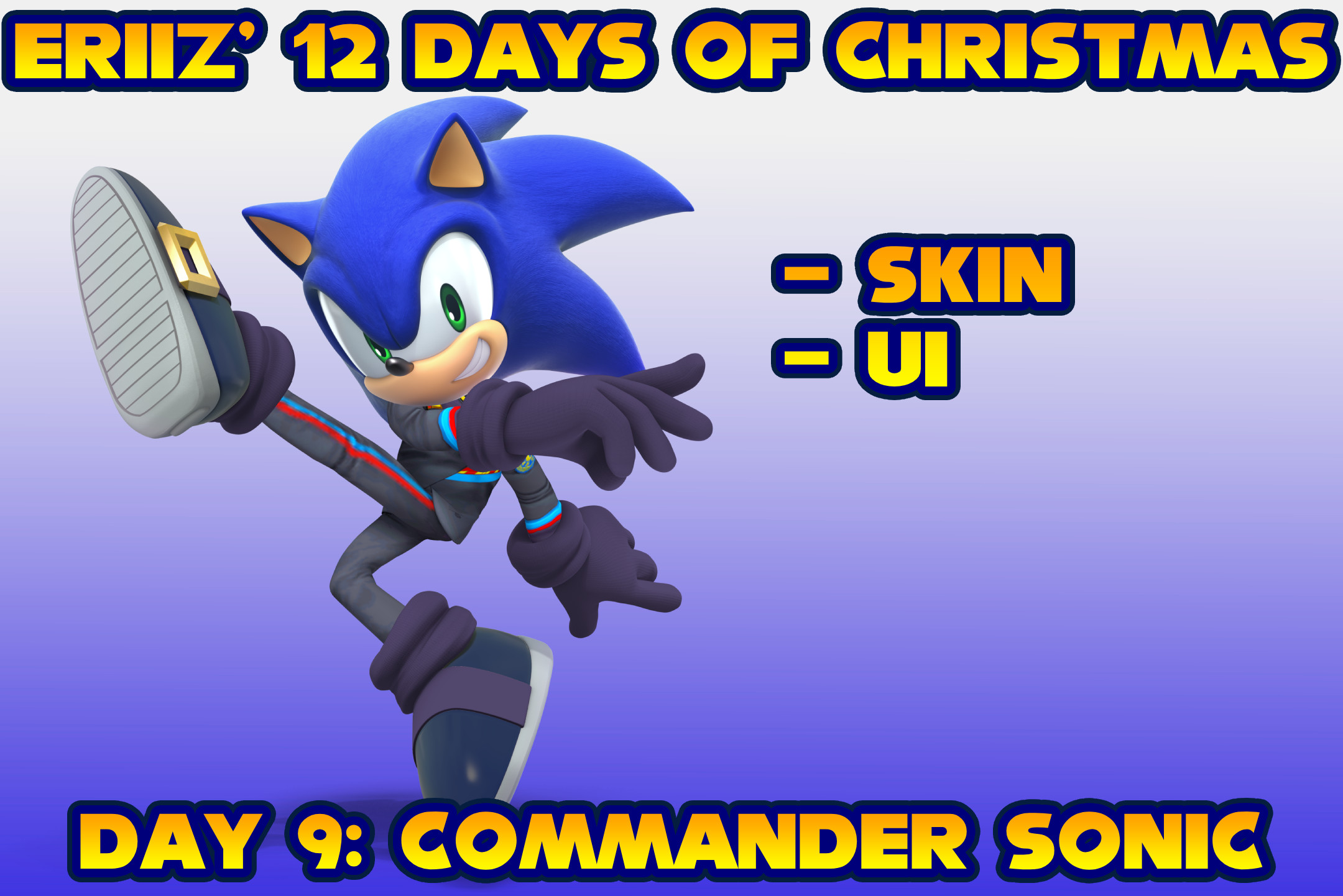 Commander Sonic Mod for Super Smash Bros. Ultimate | SSBU Mods