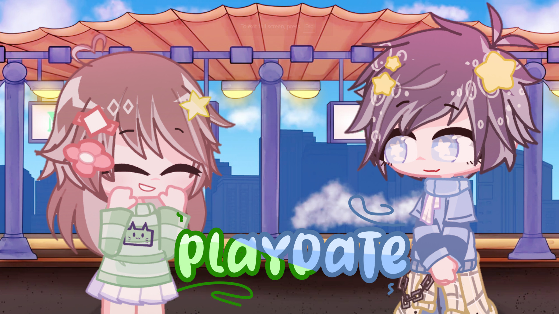 Playdate | But Chloe and Tonie sings it Mod for Friday Night Funkin ...