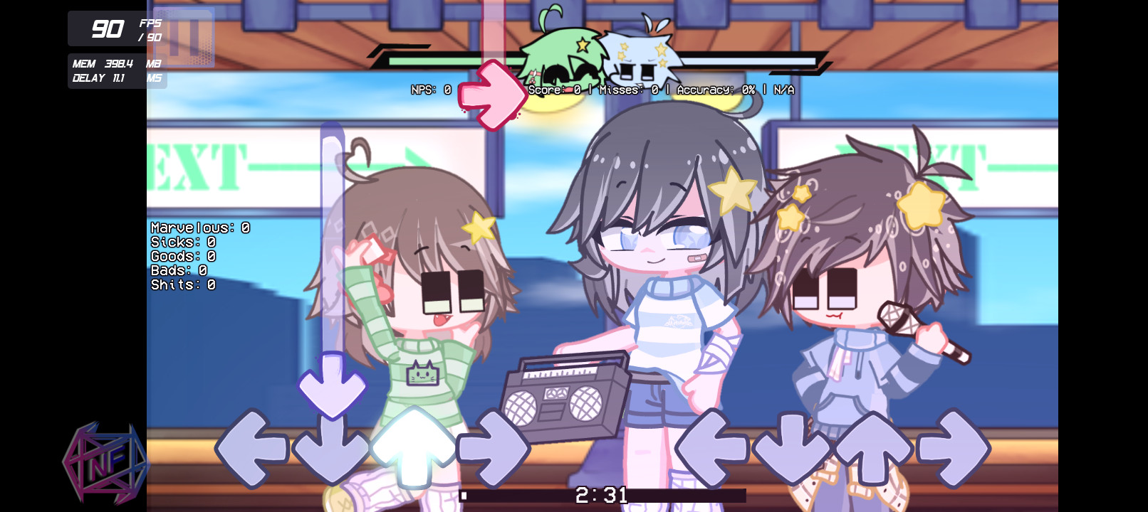 Playdate | But Chloe and Tonie sings it Mod for Friday Night Funkin ...