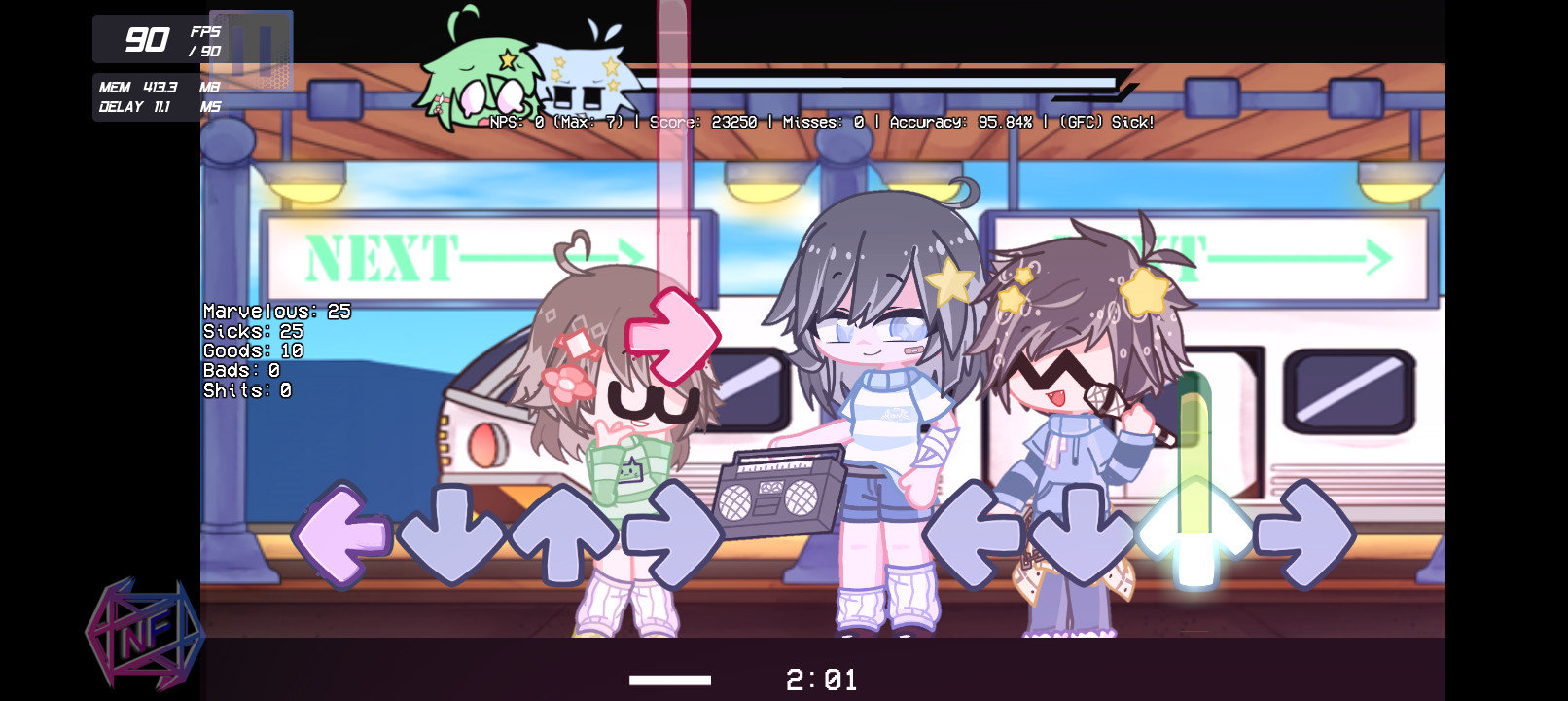 Playdate | But Chloe and Tonie sings it Mod for Friday Night Funkin ...