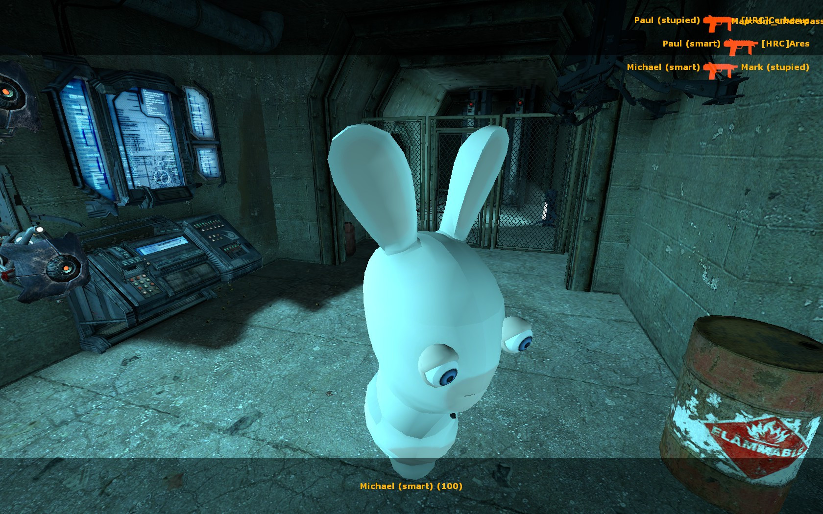 Rabbid(Gushiavo version) over metro police cop Mod for Half-Life 2 ...