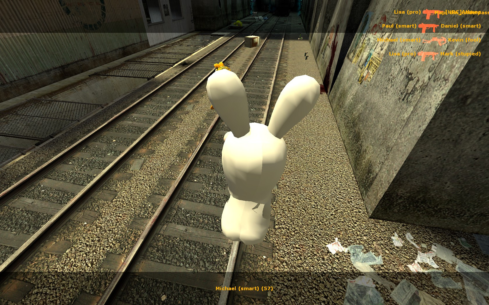 Rabbid(Gushiavo version) over metro police cop Mod for Half-Life 2 ...