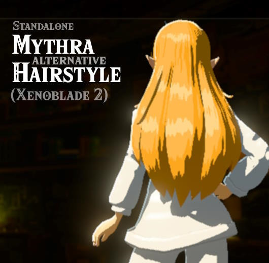 Mythra Outfit & blade (Linkle) Mod for The Legend of Zelda: Breath of ...