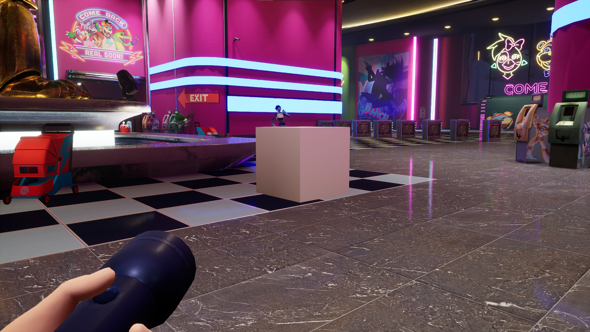 the cube Mod for Five Nights at Freddy's Security Breach | FNaF: SB Mods