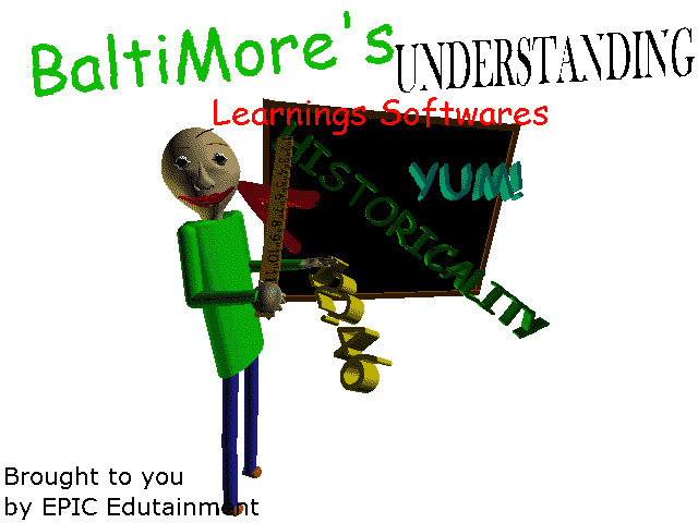 Scrapped Baldi Build(Baltimore's Understanding) Mod for Baldi's Basics ...
