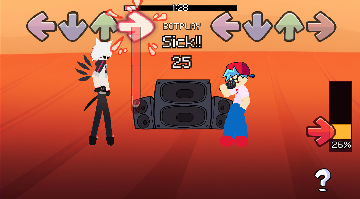 Sticknodes X FNF 5.O - Final Update Mod for Friday Night Funkin' | FNF Mods