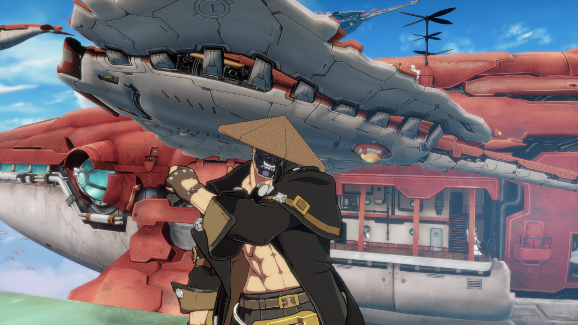 Ronin mask and straw hat for Johnny Mod for GUILTY GEAR -STRIVE- | GGST ...