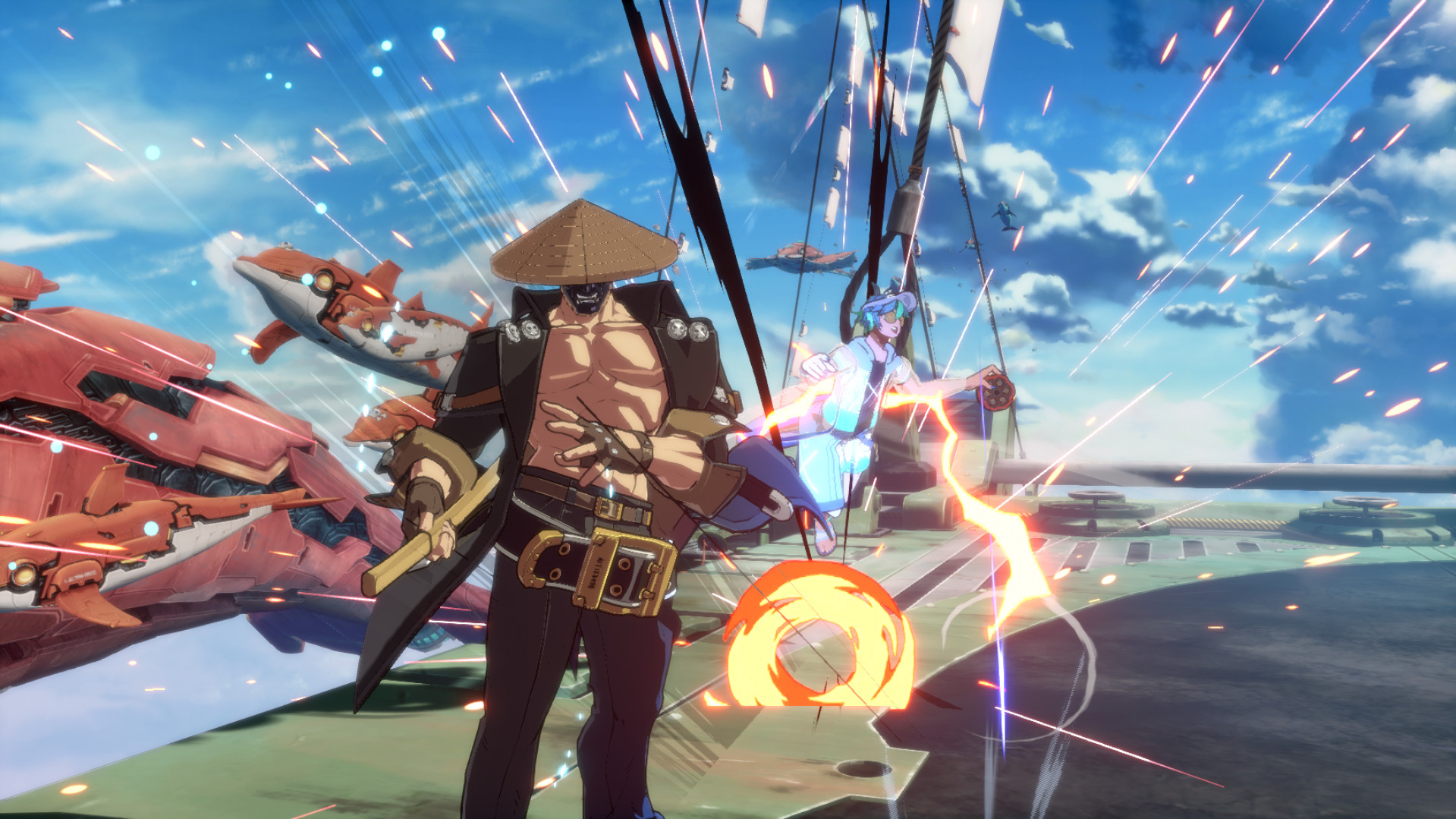 Ronin mask and straw hat for Johnny Mod for GUILTY GEAR -STRIVE- | GGST ...