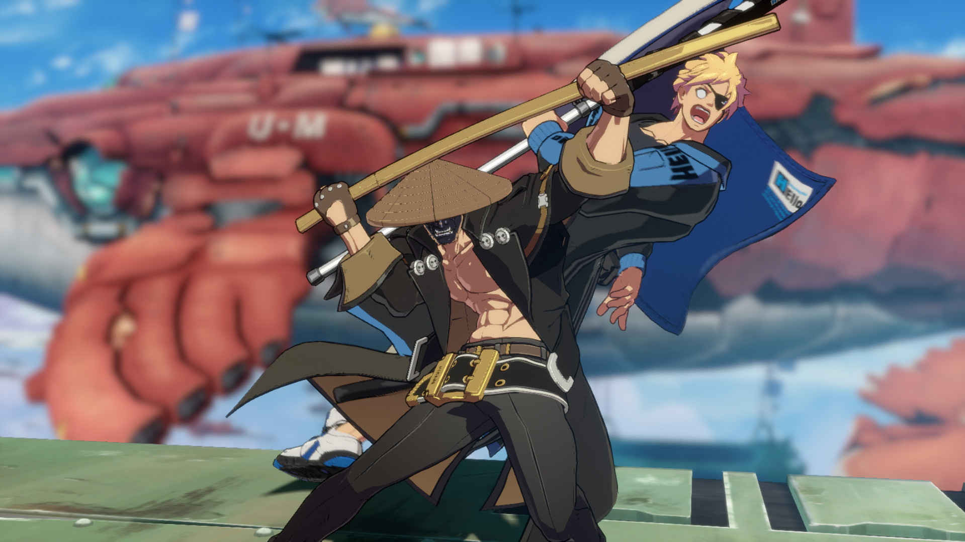 Ronin mask and straw hat for Johnny Mod for GUILTY GEAR -STRIVE- | GGST ...