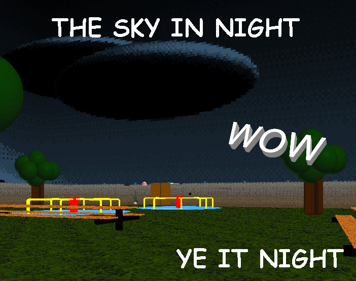 Night Sky Texture Pack Mod for Baldi's Basics | Baldi Mods