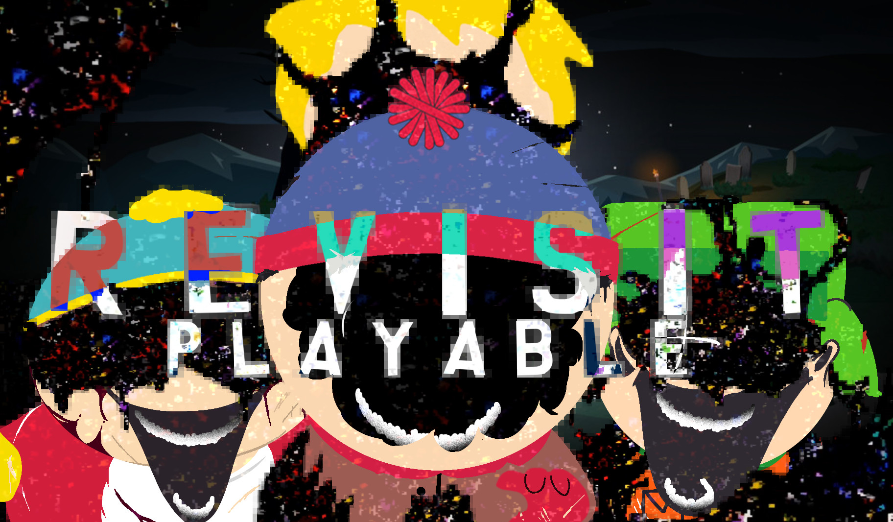 South Park Destroyed Past: Revisit Demo Mod for Friday Night Funkin ...