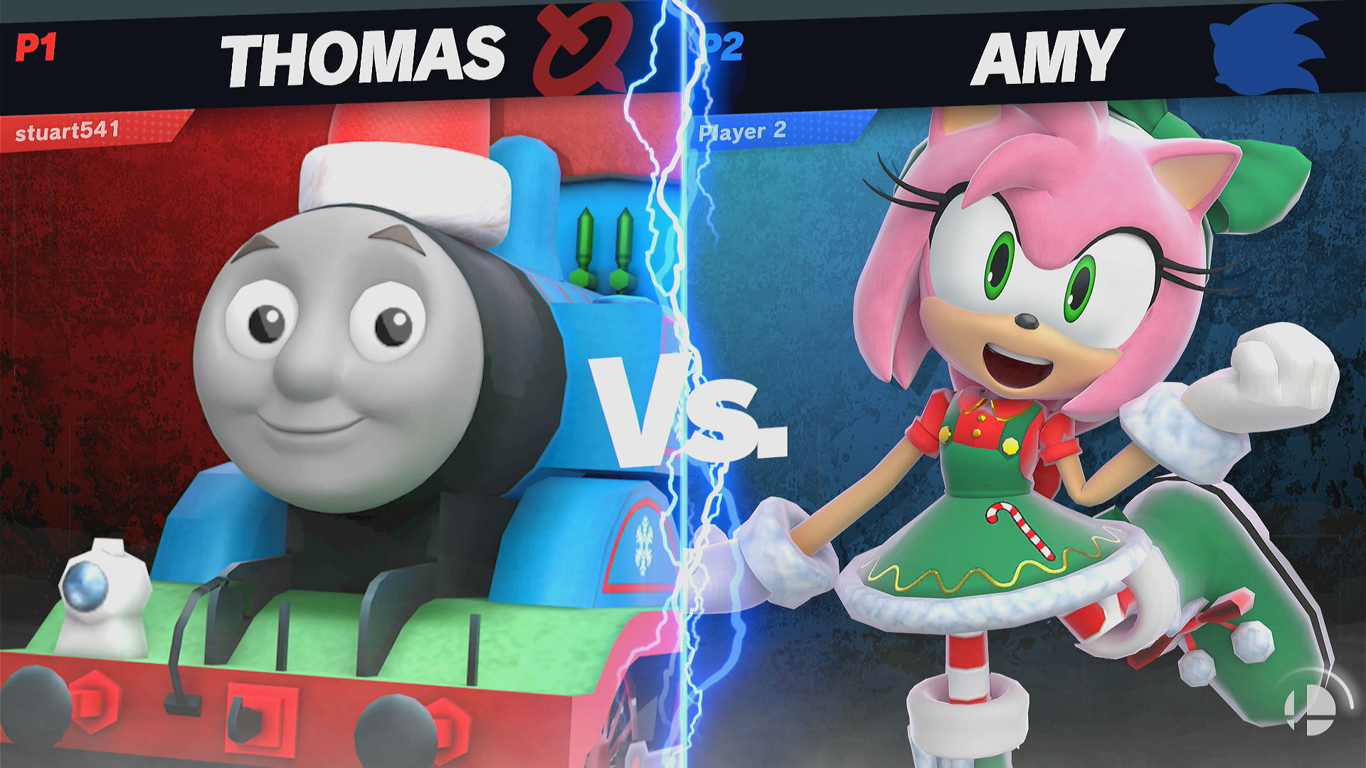 Thomas the Tank Engine (Christmas) Mod for Super Smash Bros. Ultimate | SSBU Mods