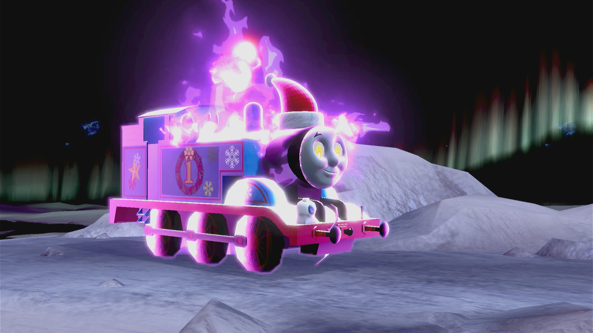 Thomas the Tank Engine (Christmas) Mod for Super Smash Bros. Ultimate ...