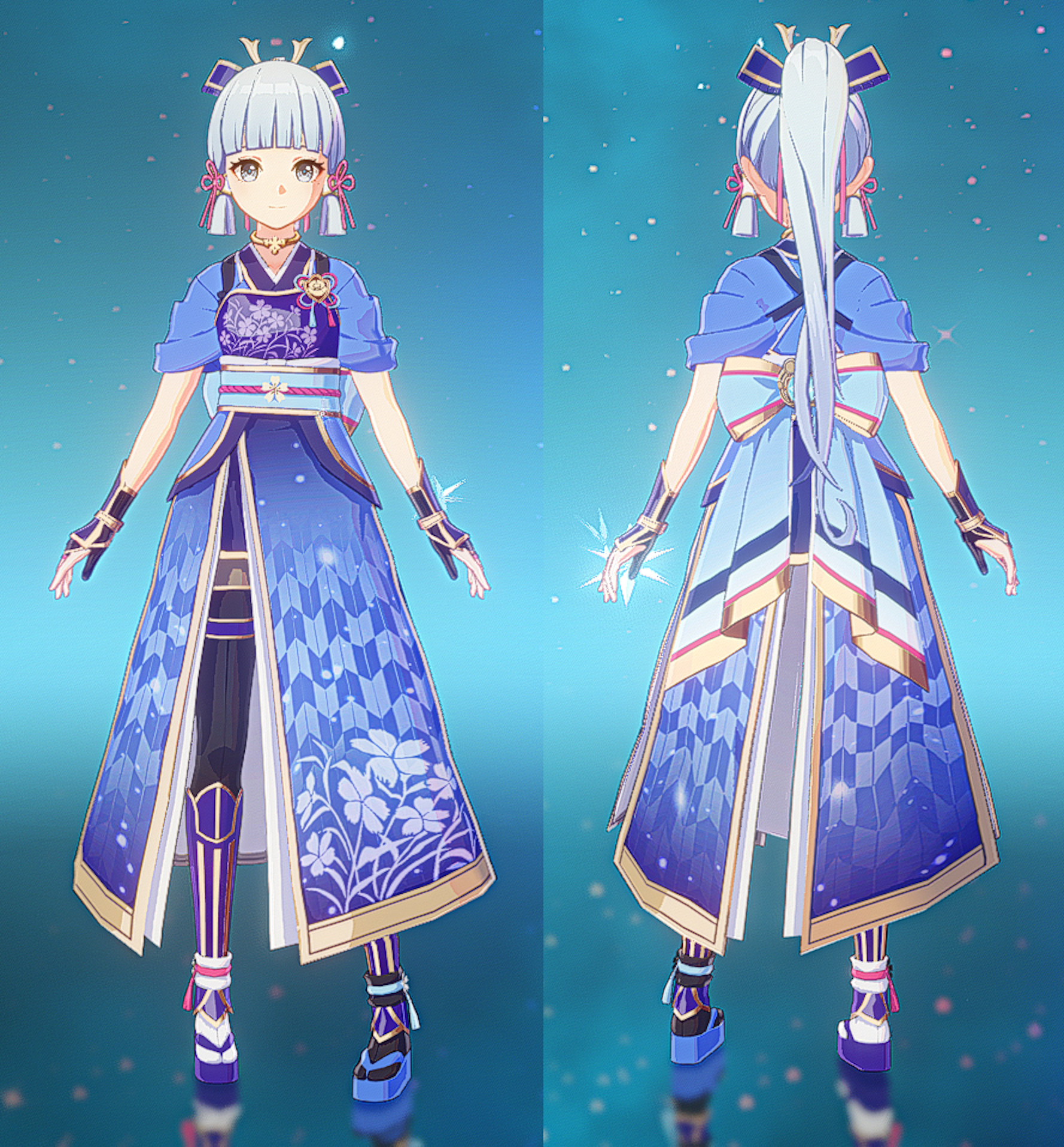 Ayaka Honor of the Blue Flame (Edit) Mod for Genshin Impact | GI Mods