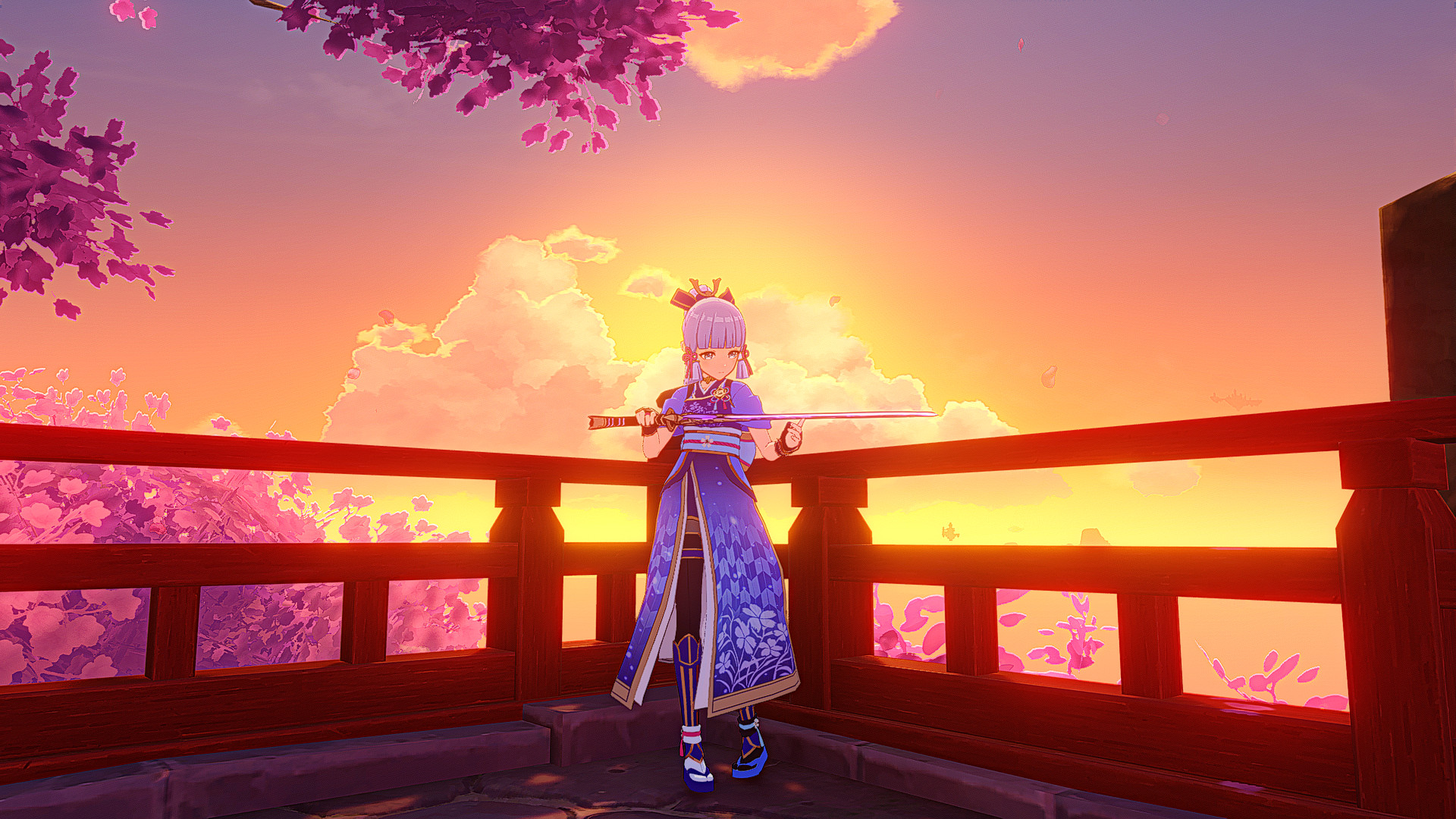 Ayaka Honor of the Blue Flame (Edit) Mod for Genshin Impact | GI Mods