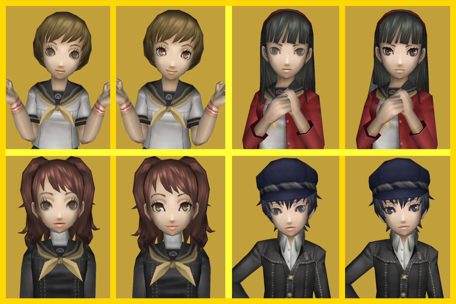 Better Faces 64 Mod for Persona 4 Golden PC (64 Bit) | P4G64 Mods