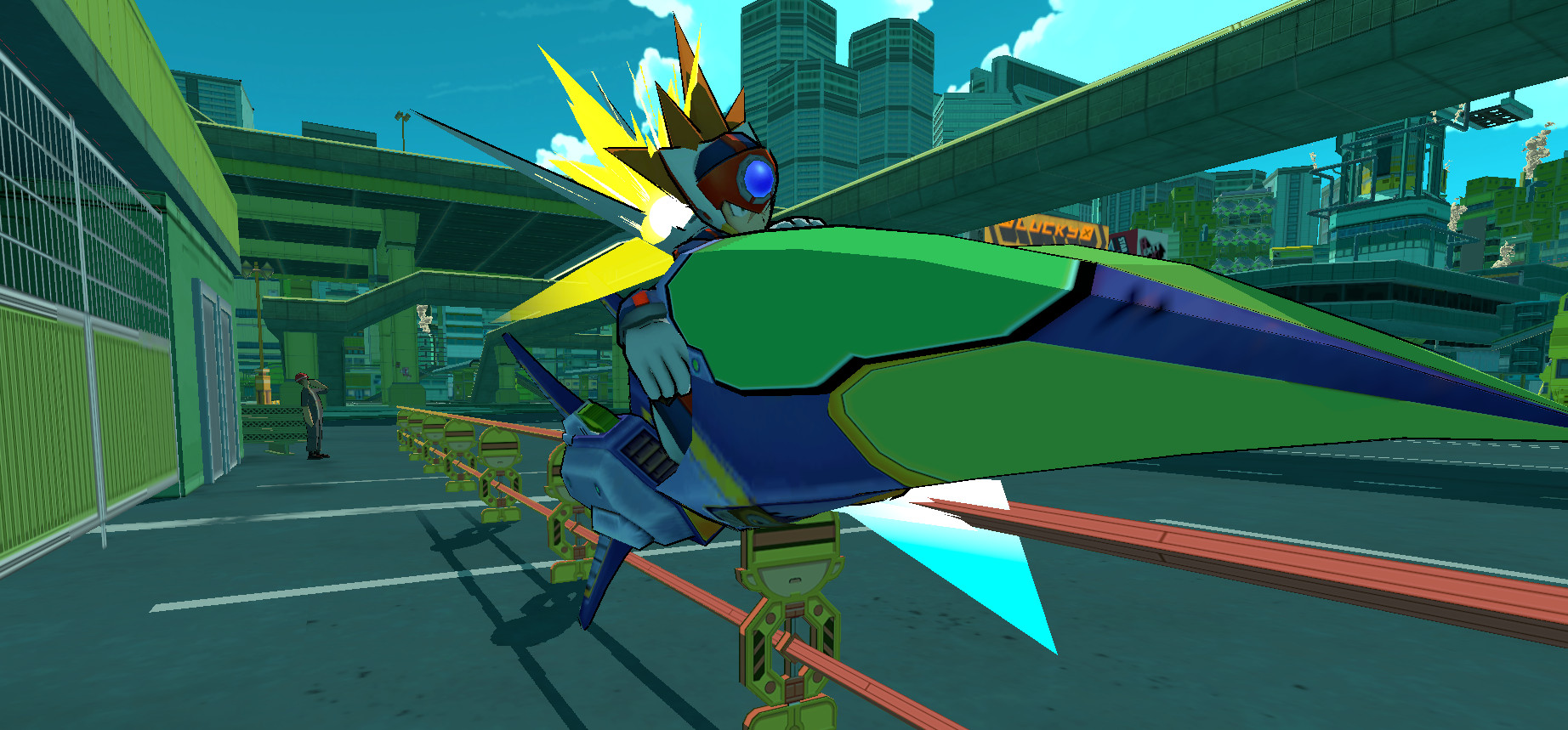 Ride Chaser (Megaman X4/X7) Mod for Bomb Rush Cyberfunk | BRC Mods