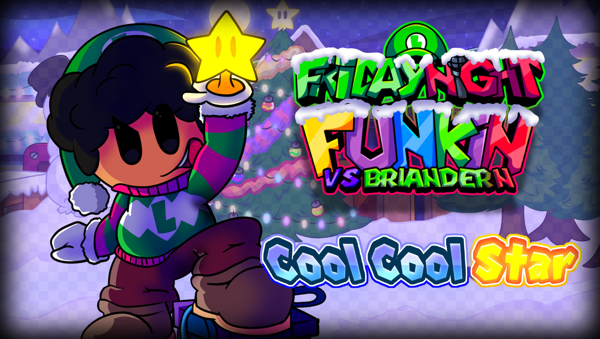 FNF VS BRIANDER-N|UPDATE 4 (Mini Xmas Update)! Mod for Friday Night ...
