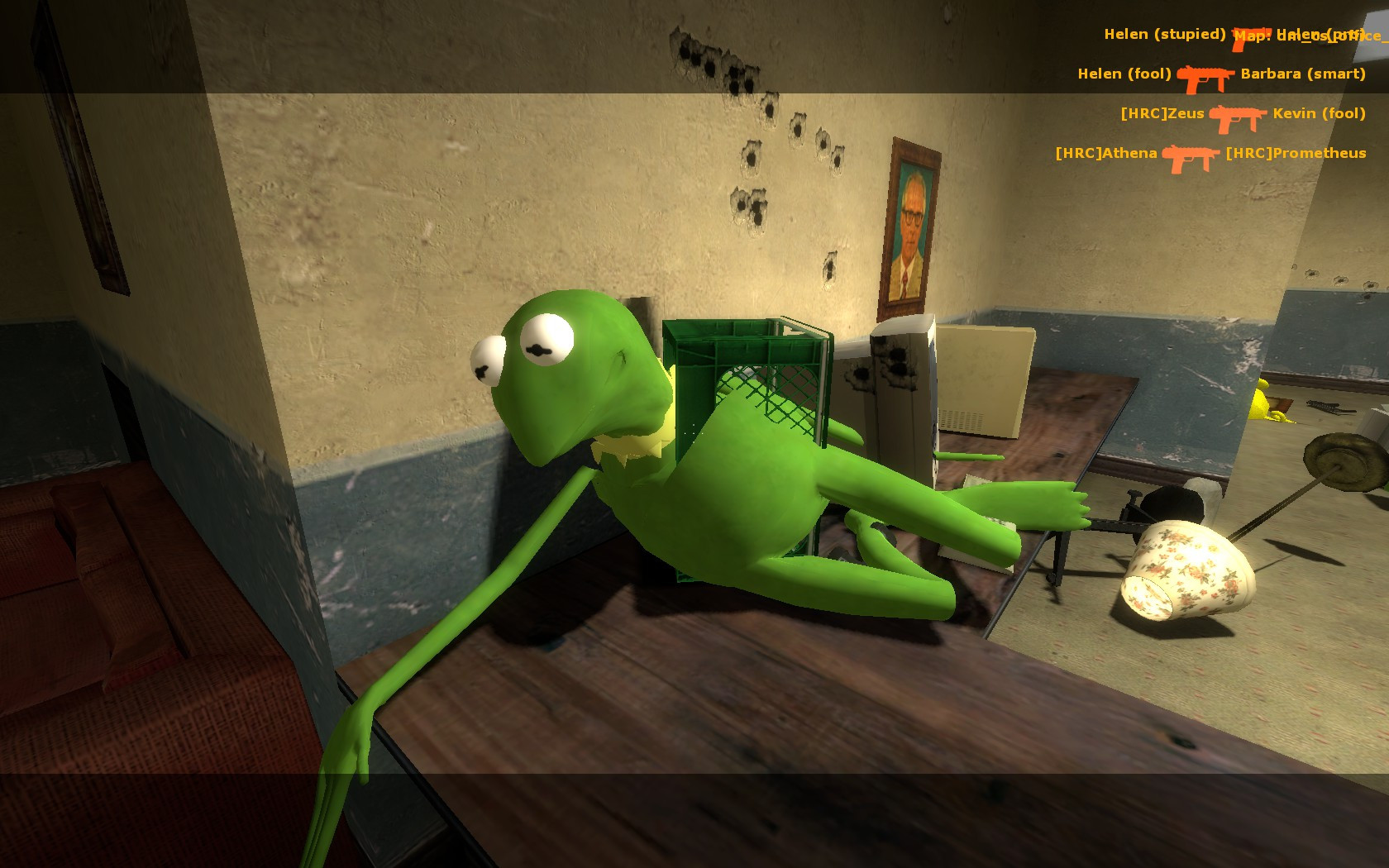Kermit over male_01 Mod for Half-Life 2: Deathmatch | HL2:DM Mods